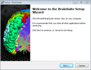 Installing BrainSuite · BrainSuite